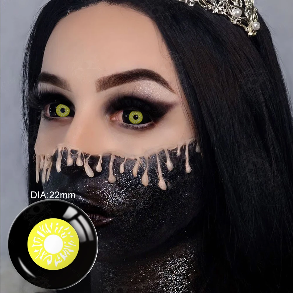 All Black Eye Contacts