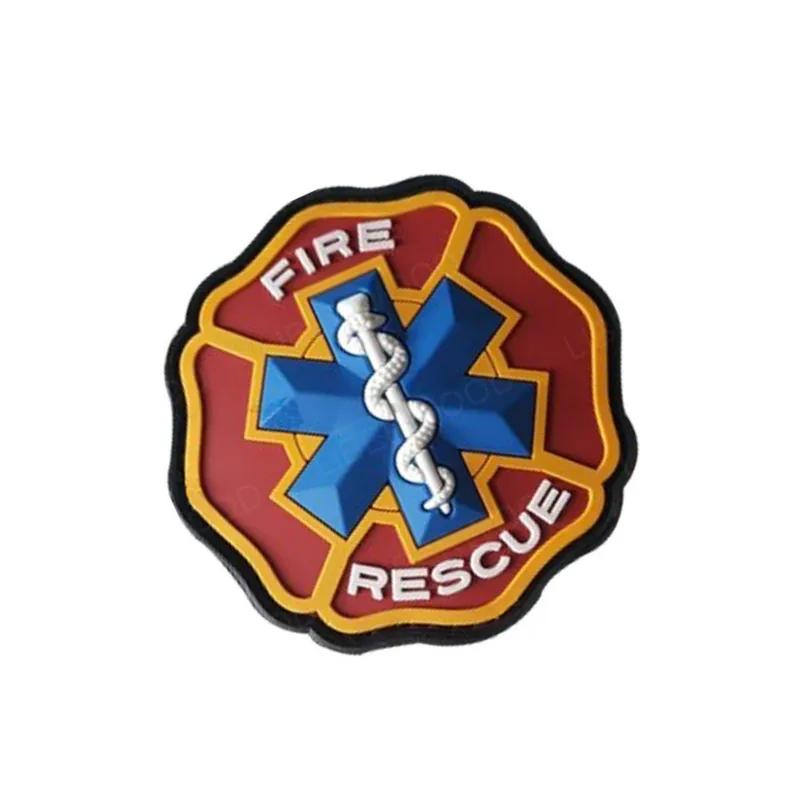 Patch Pvc Fire Fighter | Fire Rescue Patch | Patch Tactic Pvc | Medic ...