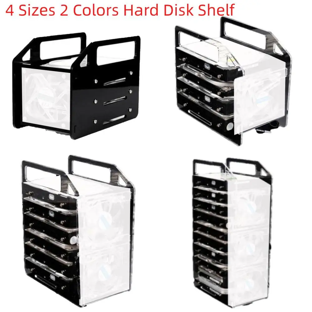 3.5 Inch Diy Acrylic Hard Disk Bracket Bay Desktop Computer Externa ...
