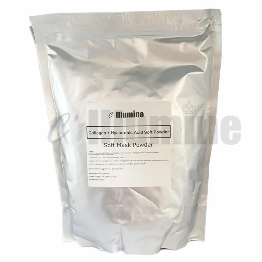 Collagen + Hyaluronic Acid Soft Powder Face Mask Scars Acne Control ...