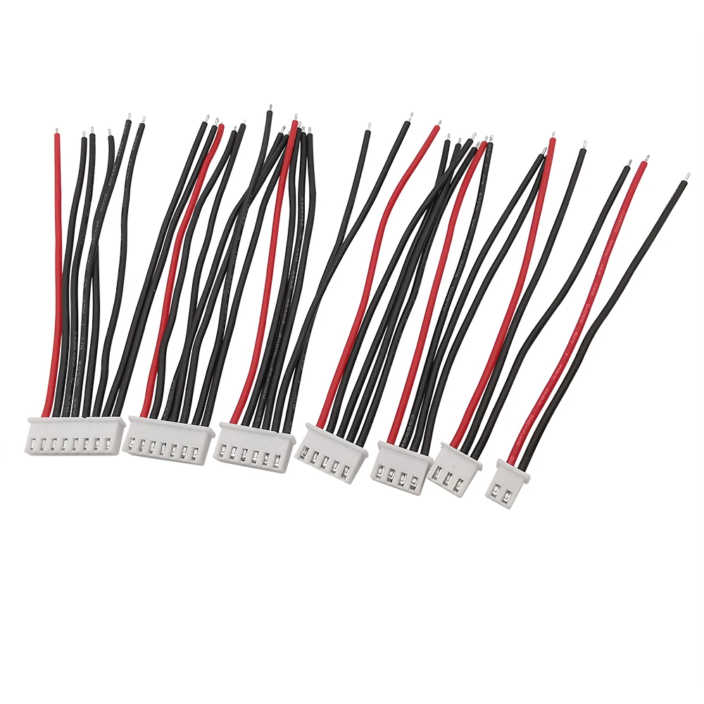 JST XH 1S 2S 3S 4S 5S 6S 7S LiPo Battery Balance Charger Plug Line Wire ...