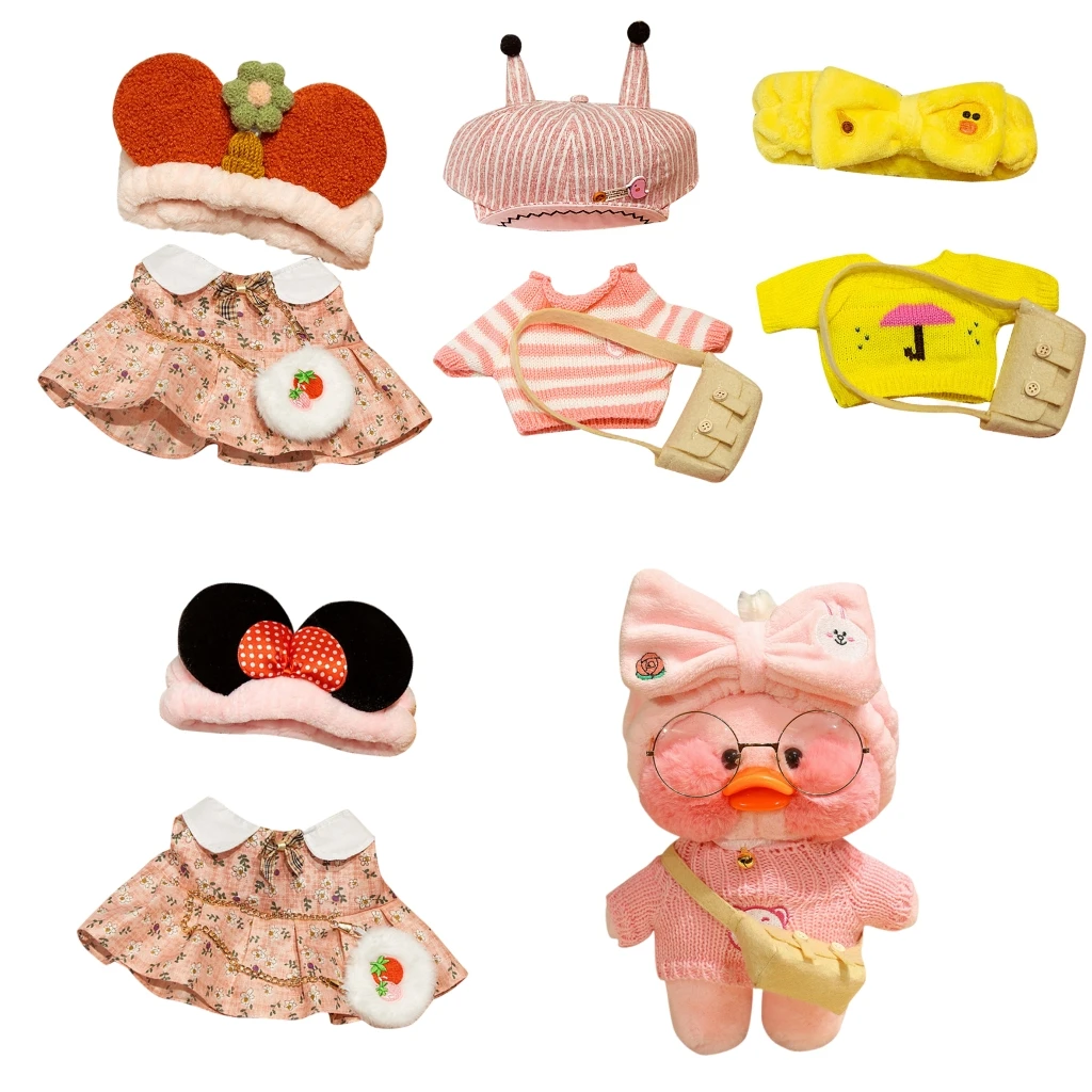 Lalafanfan pato Flifan de 30cm, ropa de pato Kawaii, suave, Animal ...