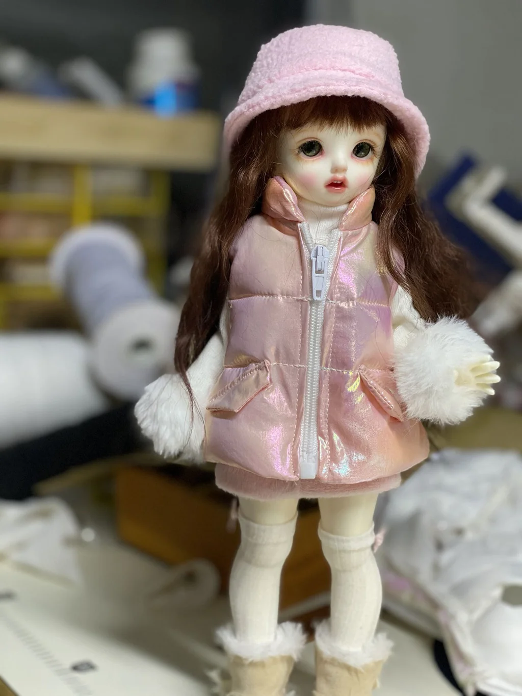 Sweatpants Set for 1/6 BJD doll outfit YoSD Panda Sweatshirt Toys Toys ...