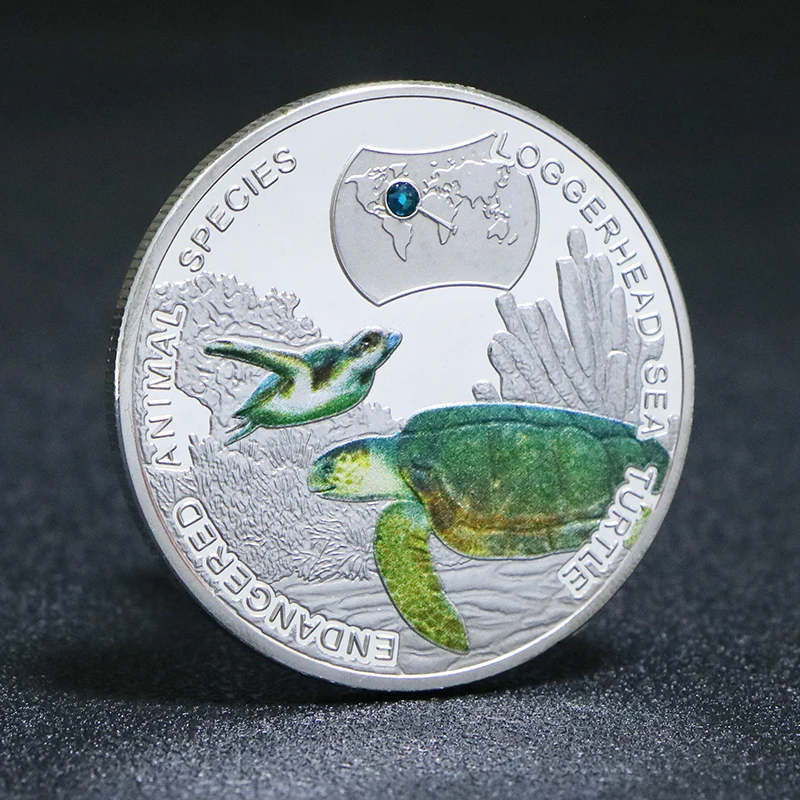 2014-Zambia-1oz-Loggerhead-Sea-Turtle-Silver-Coin-With-Diamond-Africa ...