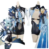 Game Genshin Impact Eula Cosplay Costume - AllCosplay.com