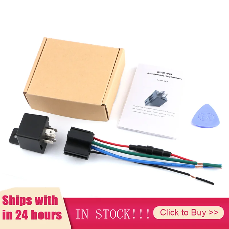 Motorcycles Car Relay GPS Tracker Tracking Device Locator Remote ...