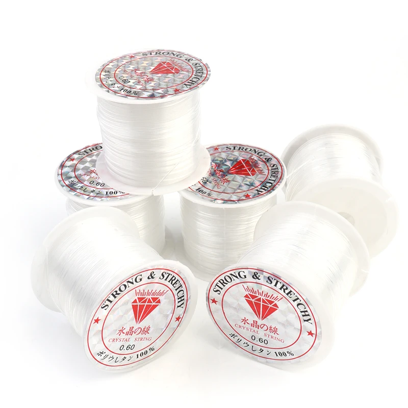 0-2-0-6mm-Fishing-Line-For-Beads-Wire-Clear-Non-Stretch-Nylon-String ...