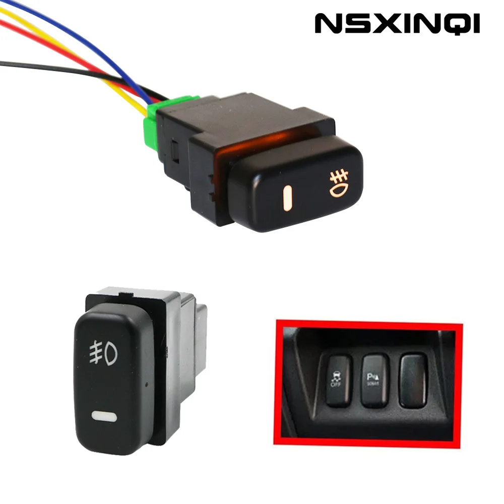 New-Arrival-12V-Car-LED-Fog-Light-Push-Rocker-Switch-On-Off-For ...