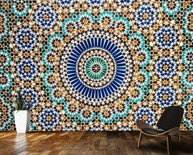 Moroccan Pattern Wallpaper