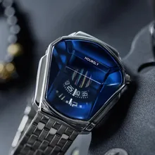 Luxury Hoursly Brand Trend Cool Men's Wrist Watch Stainless Steel ...