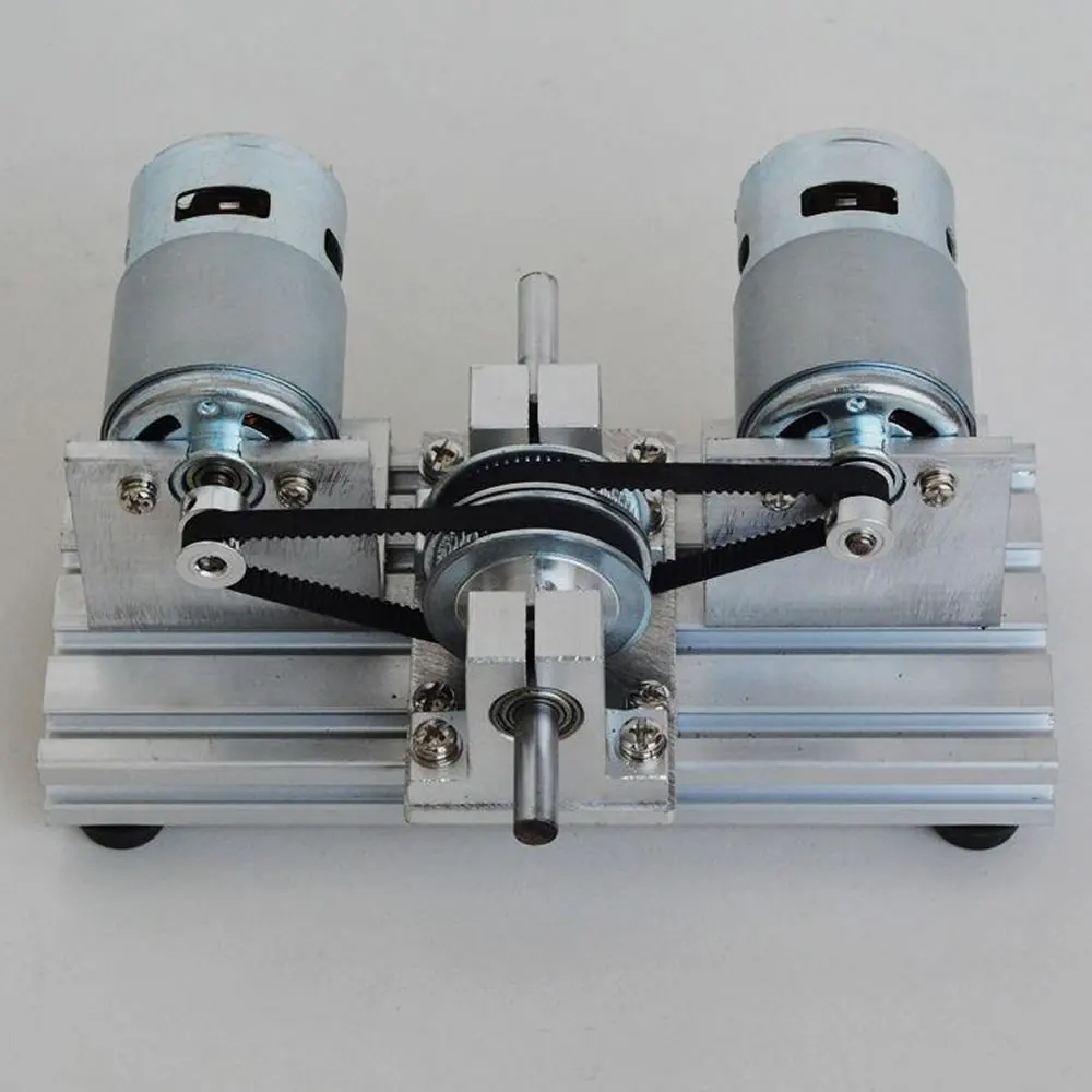 775-795-895-Dc-Motor-Kit-12V-24V-Dc-Dual-Spindel-Motor-Aandrijving-Riem ...