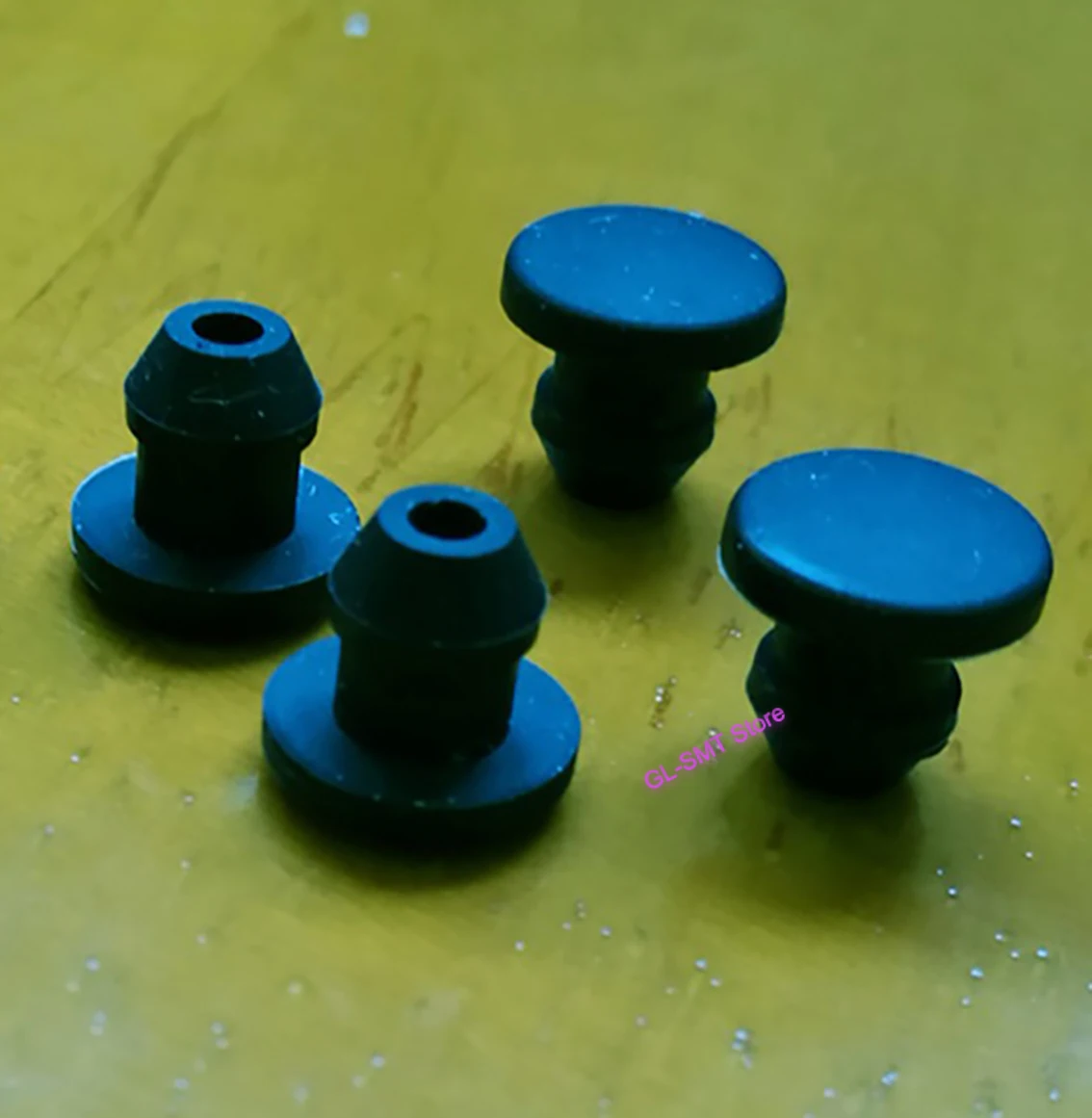 Black-Silicone-Rubber-Hole-Caps-4-5mm-to-14mm-T-Type-Plug-Cover-Snap-on ...