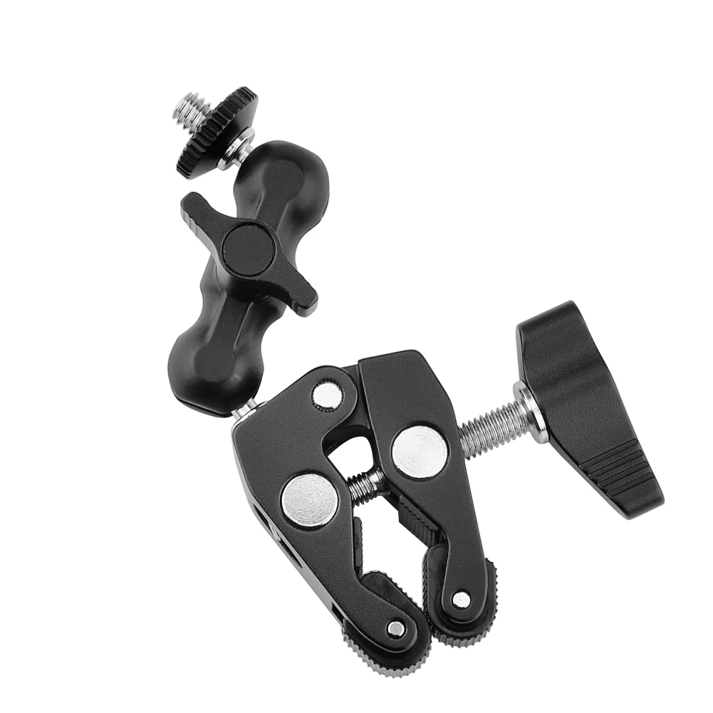 Minifocus Camera Mount Clamp With 360° Ballhead Arm For Dslr Camera ...