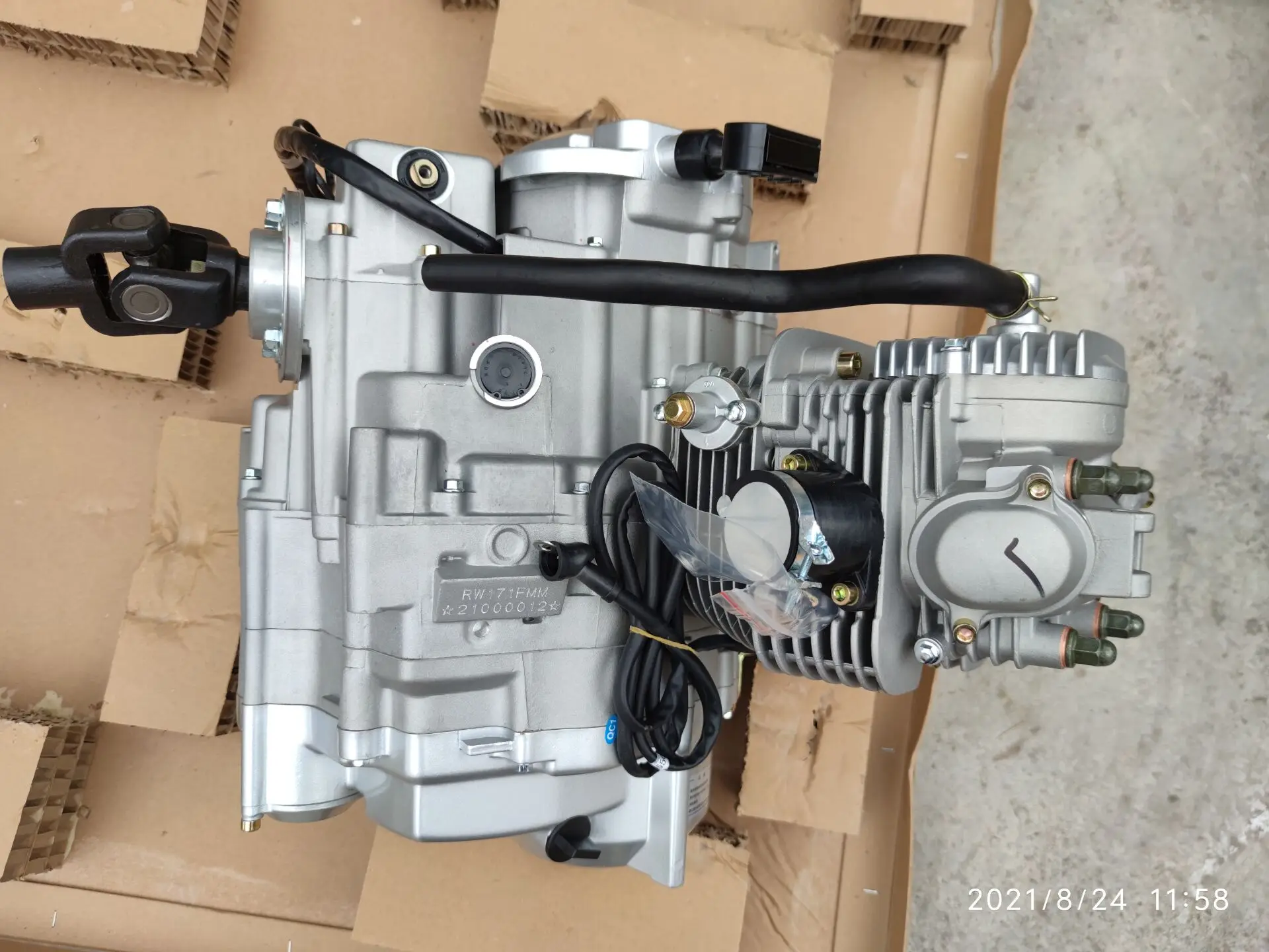 WHOLE ENGINE SUIT FOR JIANSHE MODEL NAME IS JS171FMM 250CC DISPLACEMENT ...