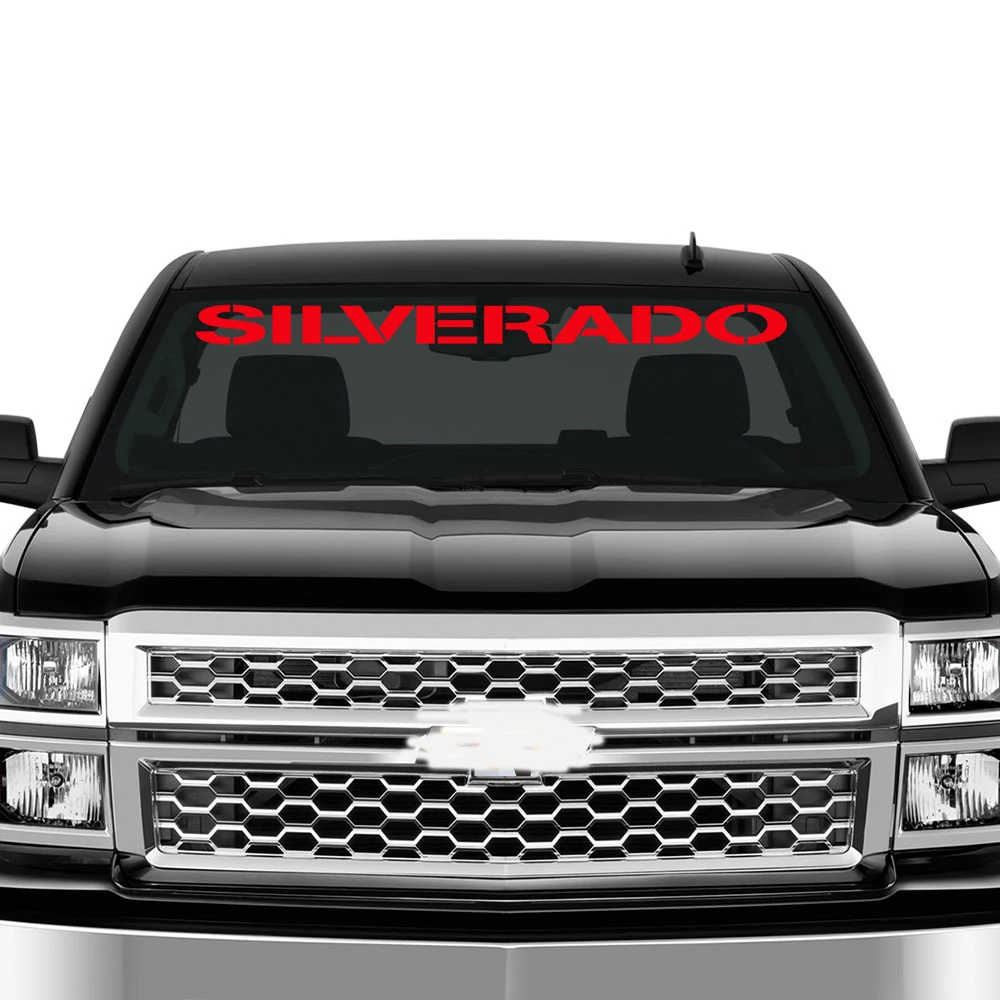 Silverado Windshield Decal