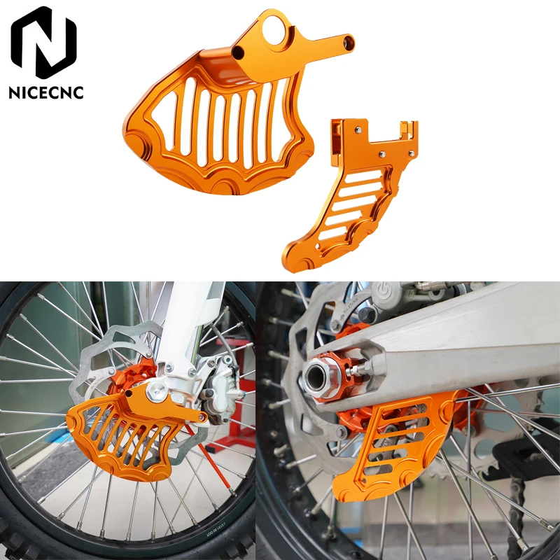 Front Rear Brake Disc Guard Protector For KTM 125 250 200 300 350 450 ...
