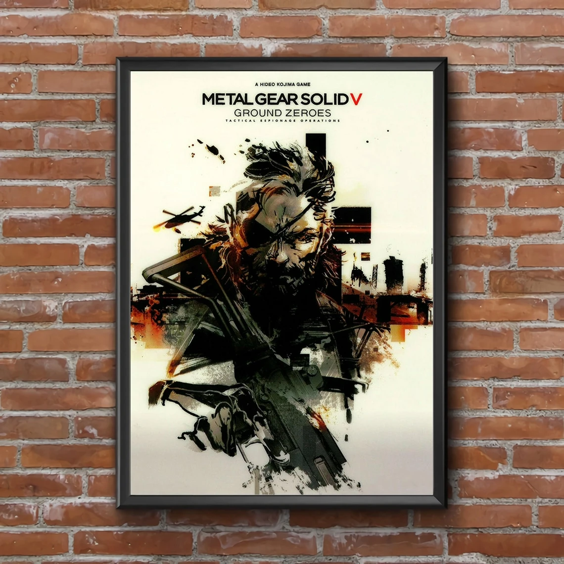 Metal Gear Solid 5 Ground Zeroes Poster
