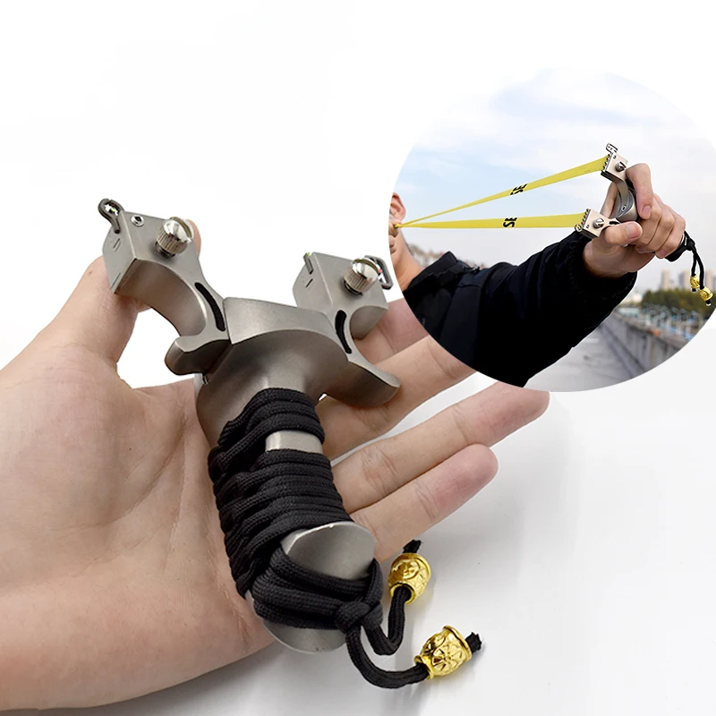 High-precision-Cross-Sight-Slingshot-Set-with-Rubber-Band-Metal ...