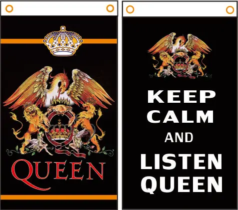 Custom flag Queen Band banner 3x5ft Polyester 03|custom flag|motorcycle ...