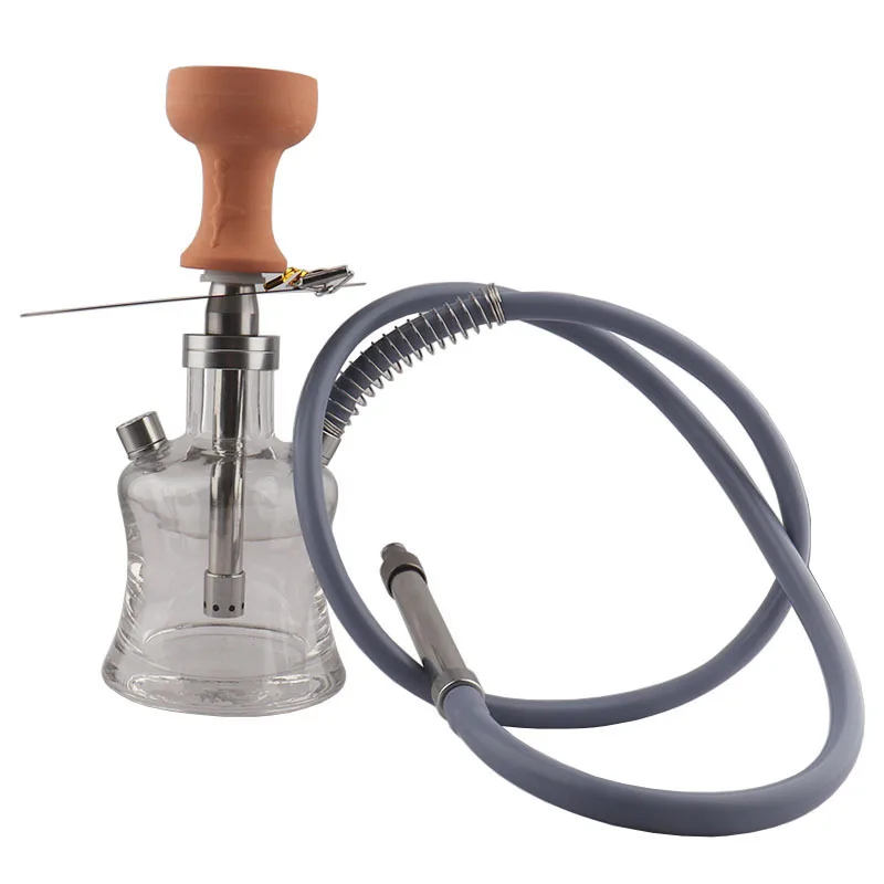 High end Portable Arab hookah Aluminum alloy Stainless steel Glass ...