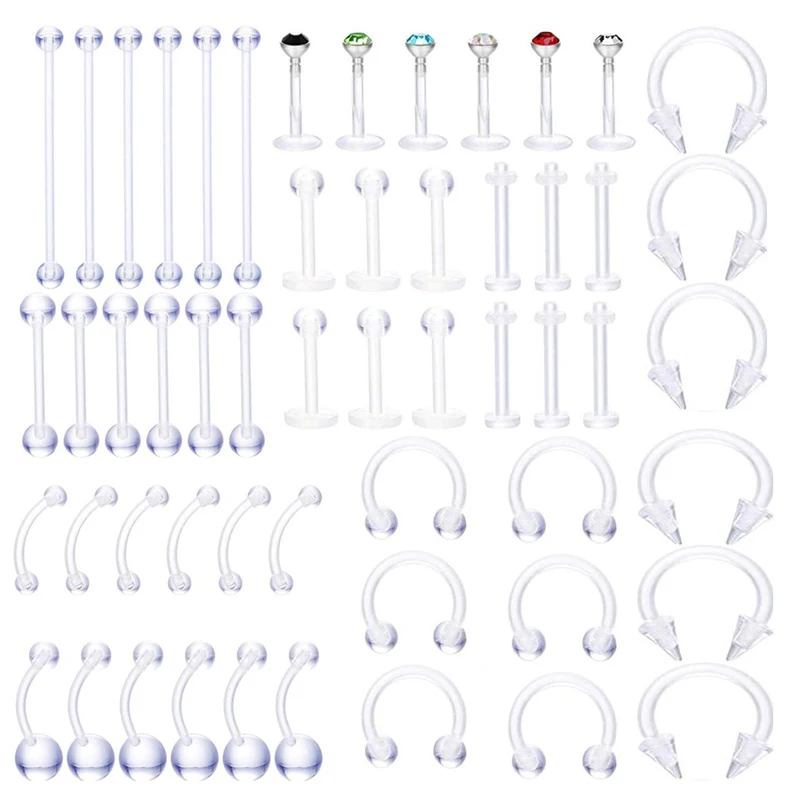 Eyebrow Piercing Transparent