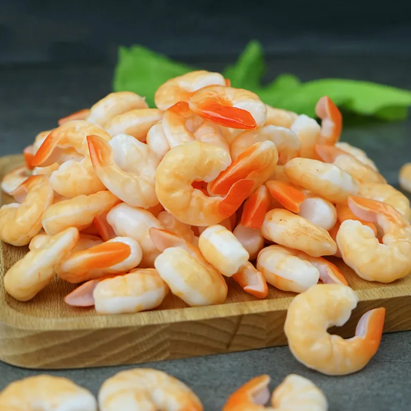 5pcs/pack Simulation Shrimp Fake Food Model High Imitation Shrimp ...