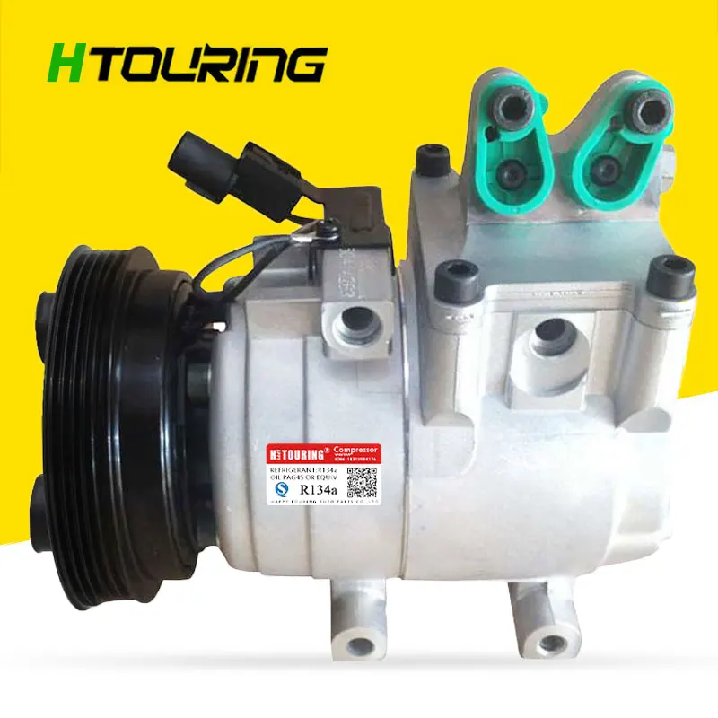 977014F100 용 HYK262 97701 4F100 현대 트럭 H100 포터 HR 플랫폼 섀시 용 HS15 AC 컴프레서 ...