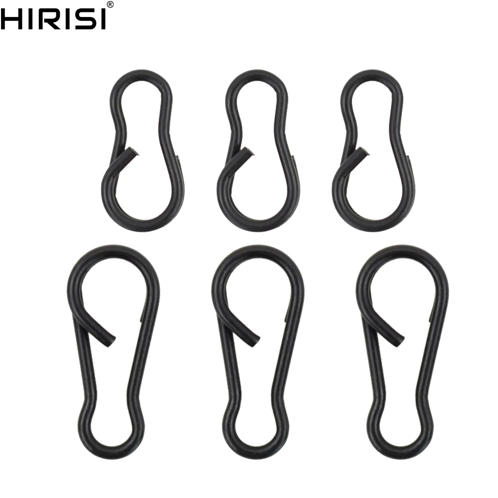 40pcs-Carp-fishing-hook-links-swivel-snaps-quick-change-fishing-snap ...