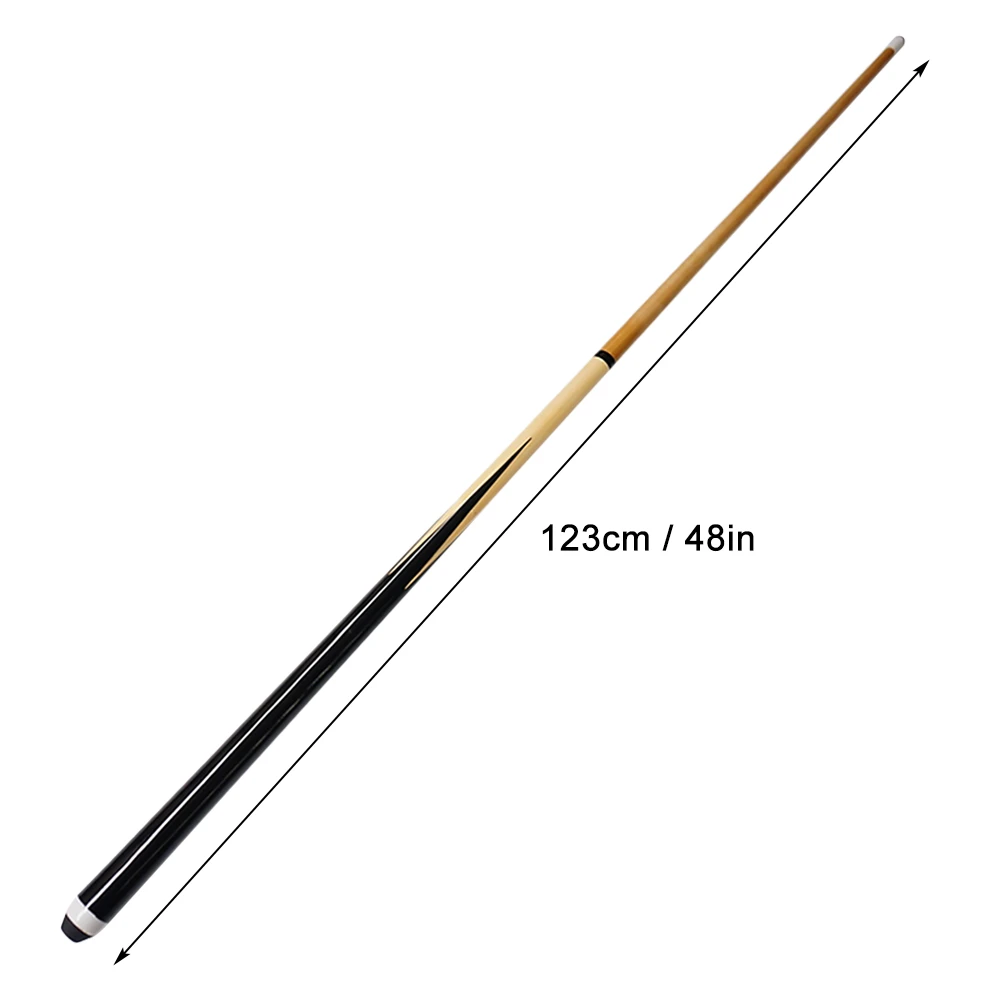 48In 1/2 Structure 1Pcs Wooden Pool Cues Billiard House Bar Pool Cues ...