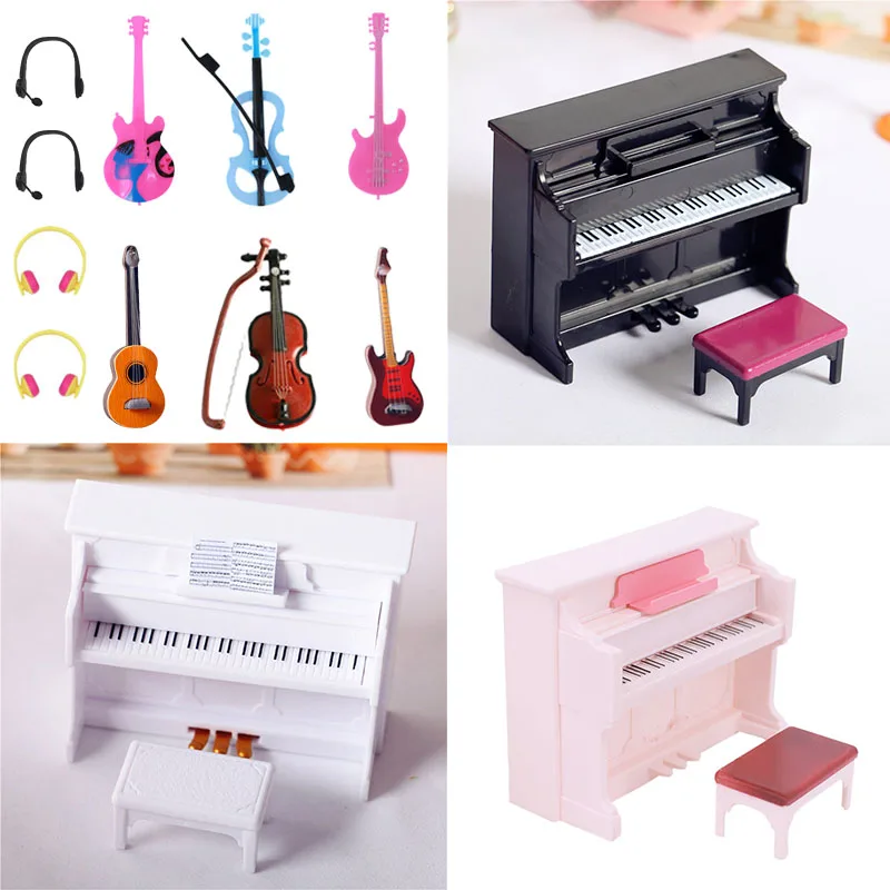 Barbies-Accessories-Music-Instrument-DIY-1-12-Dolls-House-Classical ...