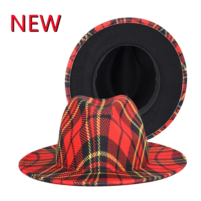 Red Plaid Wool Hat | atelier-yuwa.ciao.jp