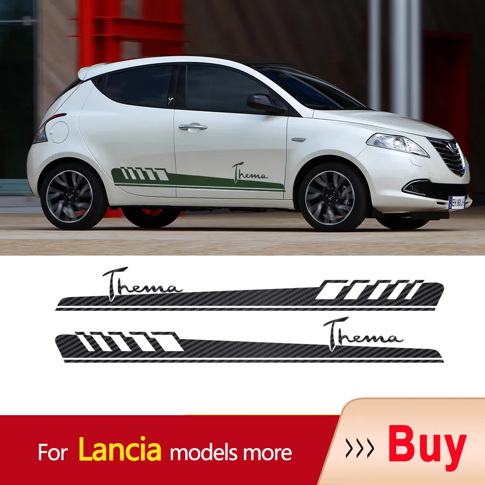 Car-Side-Stickers-Body-Stripes-Vinyl-Decal-For-Lancia-Delta-Flavia-Musa ...