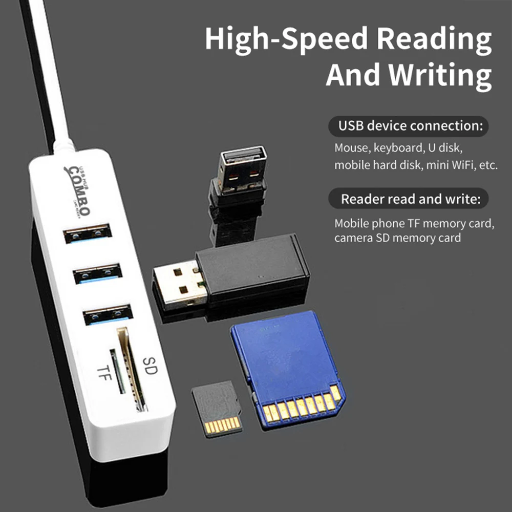 Usb Type-C Hub Expander Docking Station Portable 3 Port Digital Camera ...