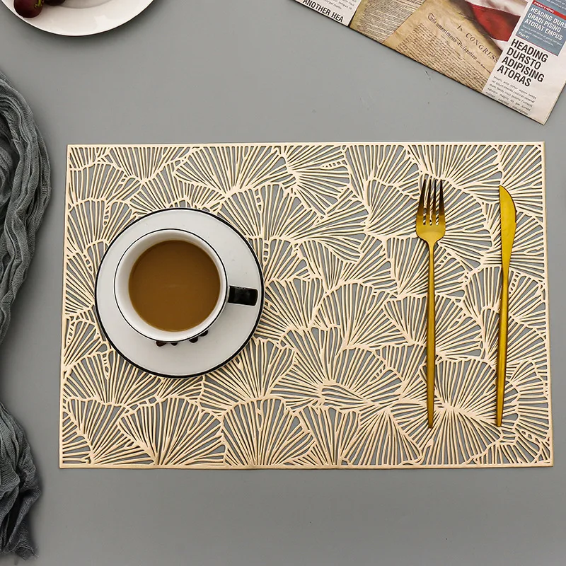 Nordic-style-square-dining-mat-dining-table-mat-tea-cup-mat-PVC ...