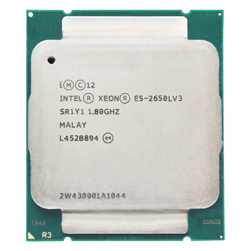 INTEL XEON E5 2650LV3 E5 2650L V3 E5 2650LV3 E5 2650L V3 1.8GHz 12 Core ...