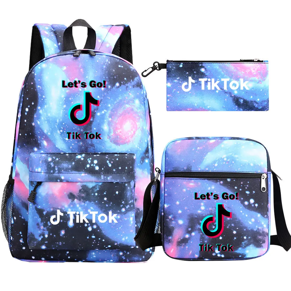 tik tok backpack set