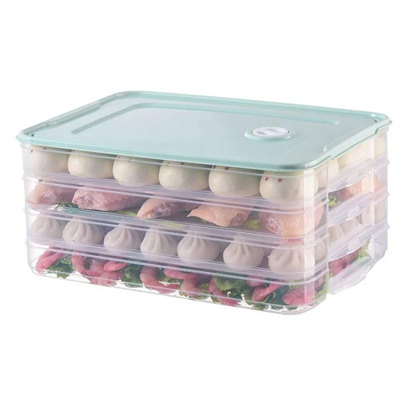 Four-Layer-Dumpling-Boxes-Storage-Tray-Food-Container-Box-to-Keep ...