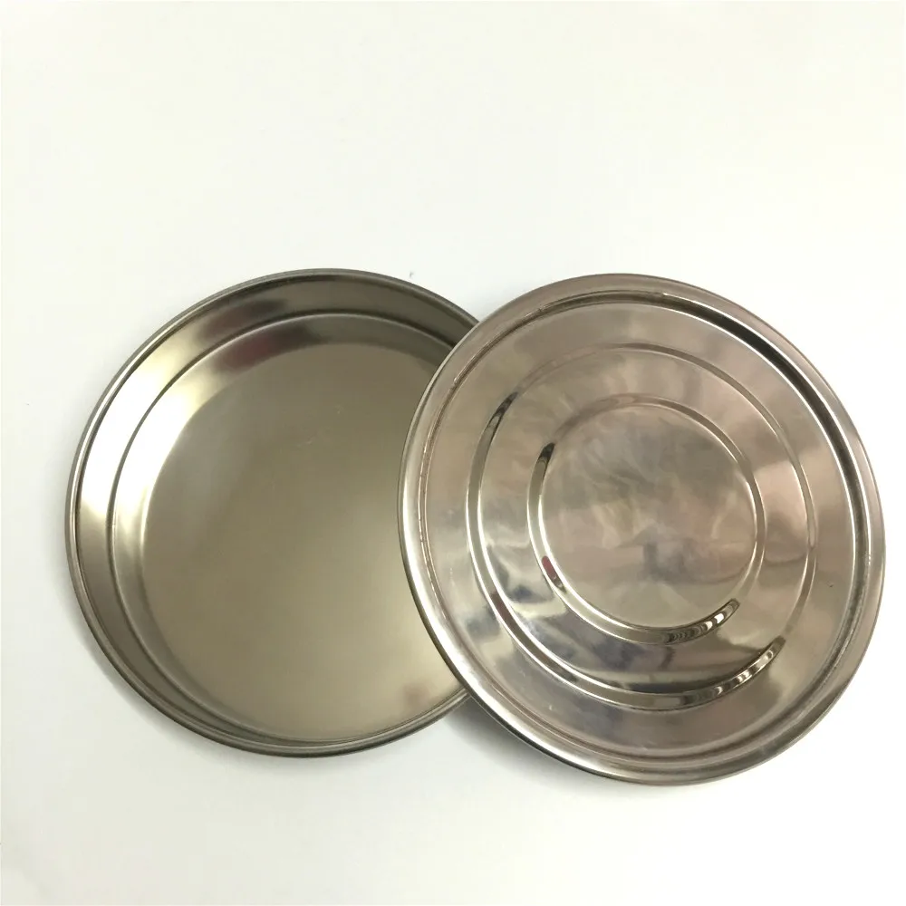 Cover And Tray For Test Sieve Diameter 20 cm 304 SUS Lid And Bottom For ...