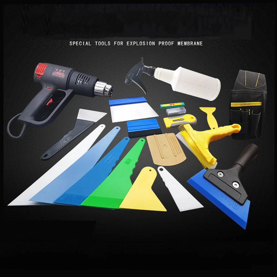 Vehicle Vinyl Wrap Window Tint Film Tool Kit For Car Wrapping ...