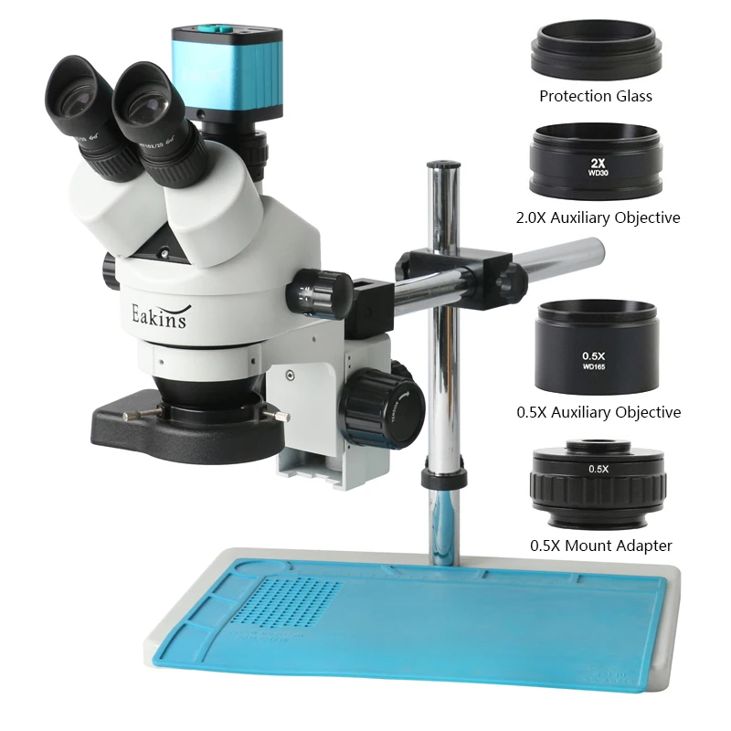 4k 48mp Hdmi Usb Video Camere 3.5x-90x Simul-focal Trinocular Stereo ...