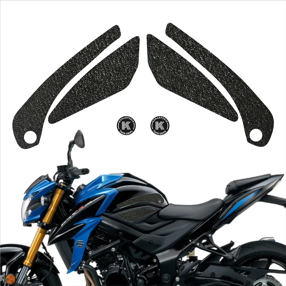 Motorcycle Decals Tank Traction Pad Side Knee Grip Protector Decal ...