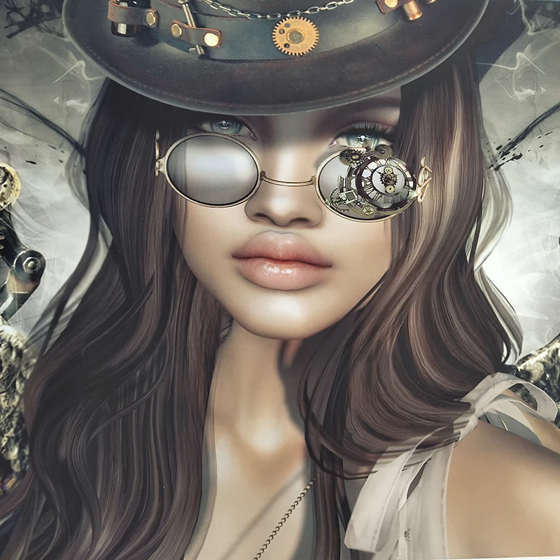 Hot Steampunk Girl 6125