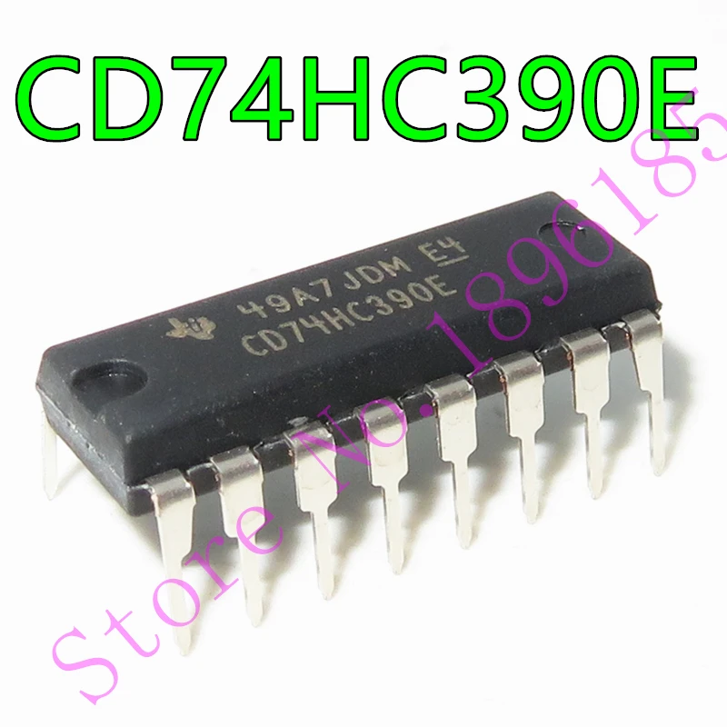 1pcs Cd74hc390e Hd74hc390p 74hc390 Dip16 - Performance Chips - AliExpress