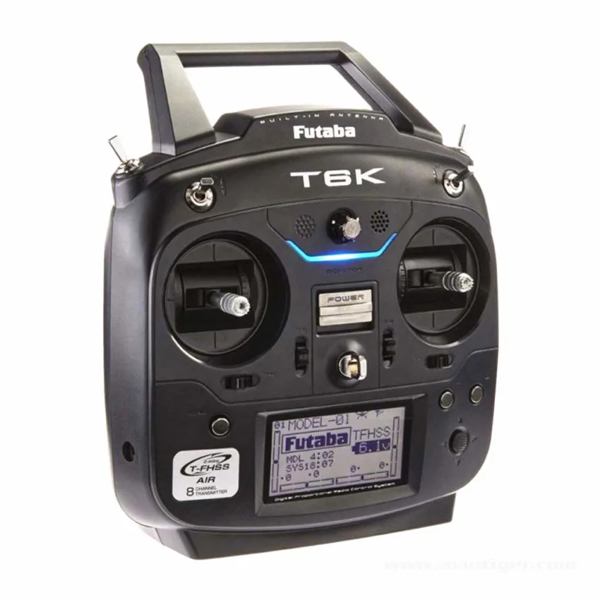 Futaba T6k 2.4g 8-channels V2.0 Remote Control With R3006sb T-fhss Air ...