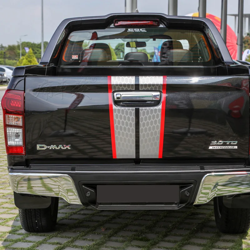 Car-Vinyl-Decal-Hood-Tail-Stripe-Stickers-Kits-for-ISUZU-D-MAX-DMAX ...