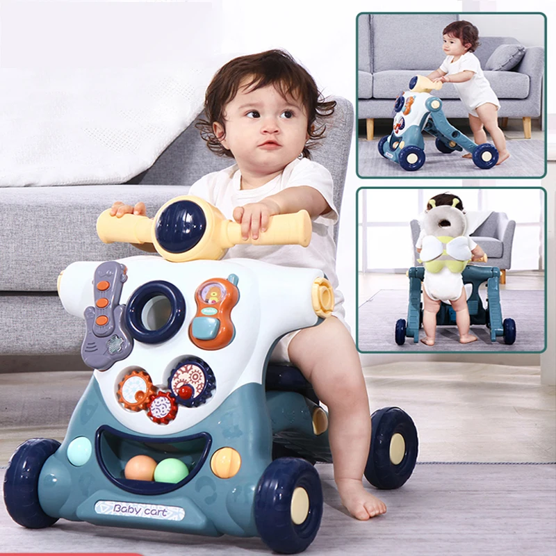 3-in-1-Multifunction-Baby-Walker-Balance-Car-Bike-Toddler-Four-Wheels ...