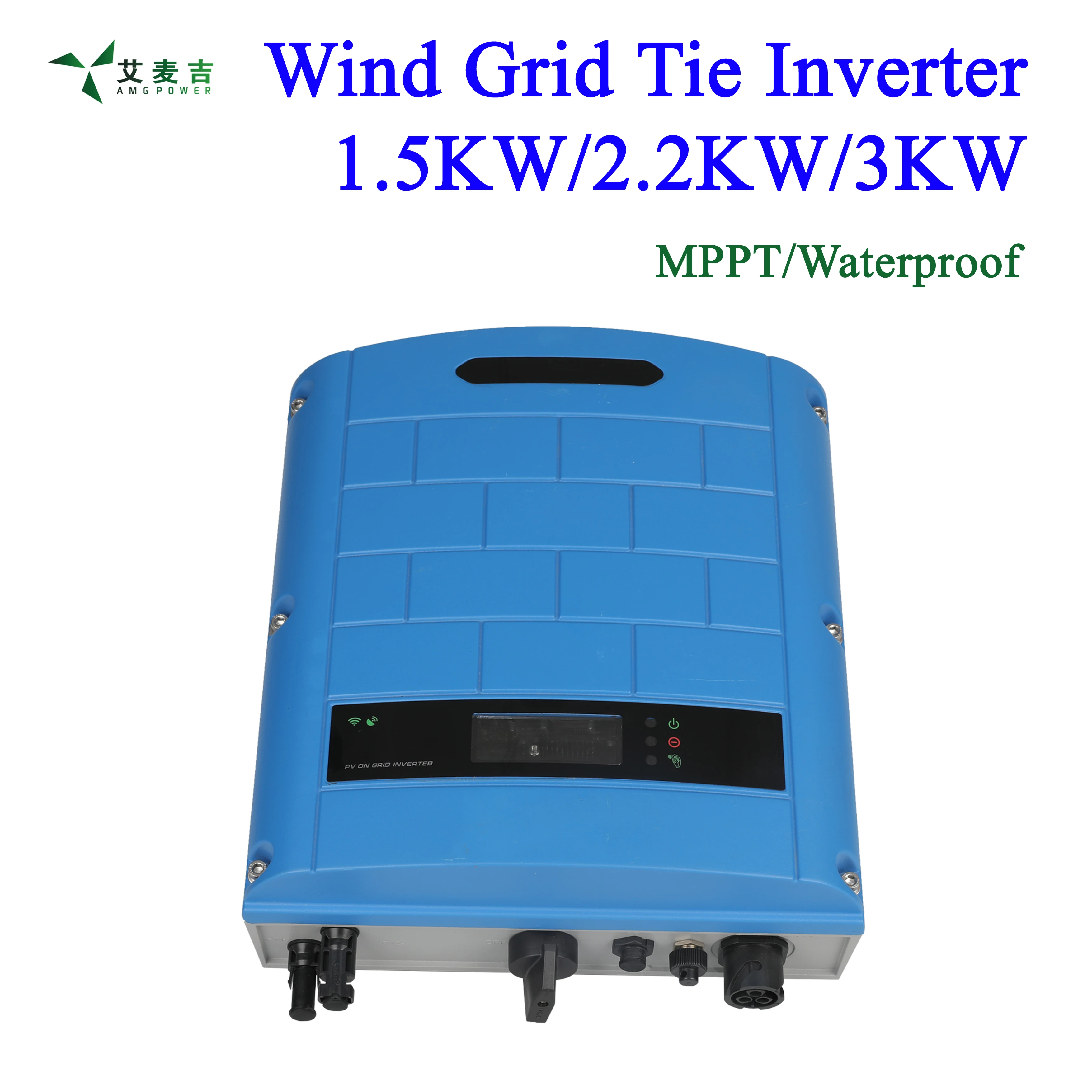 3000W/3KW Wind Power On Grid MPPT Grid Tie Inverter Waterproof IP65 with Wifi, GPRS optional ...