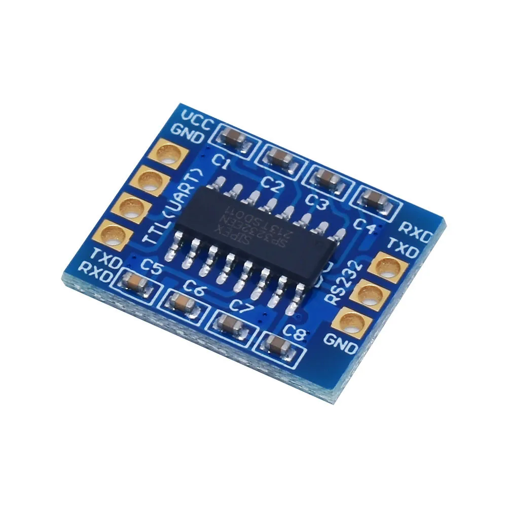 RS232 SP3232 TTL to RS232 module RS232 to TTL flash line serial port ...