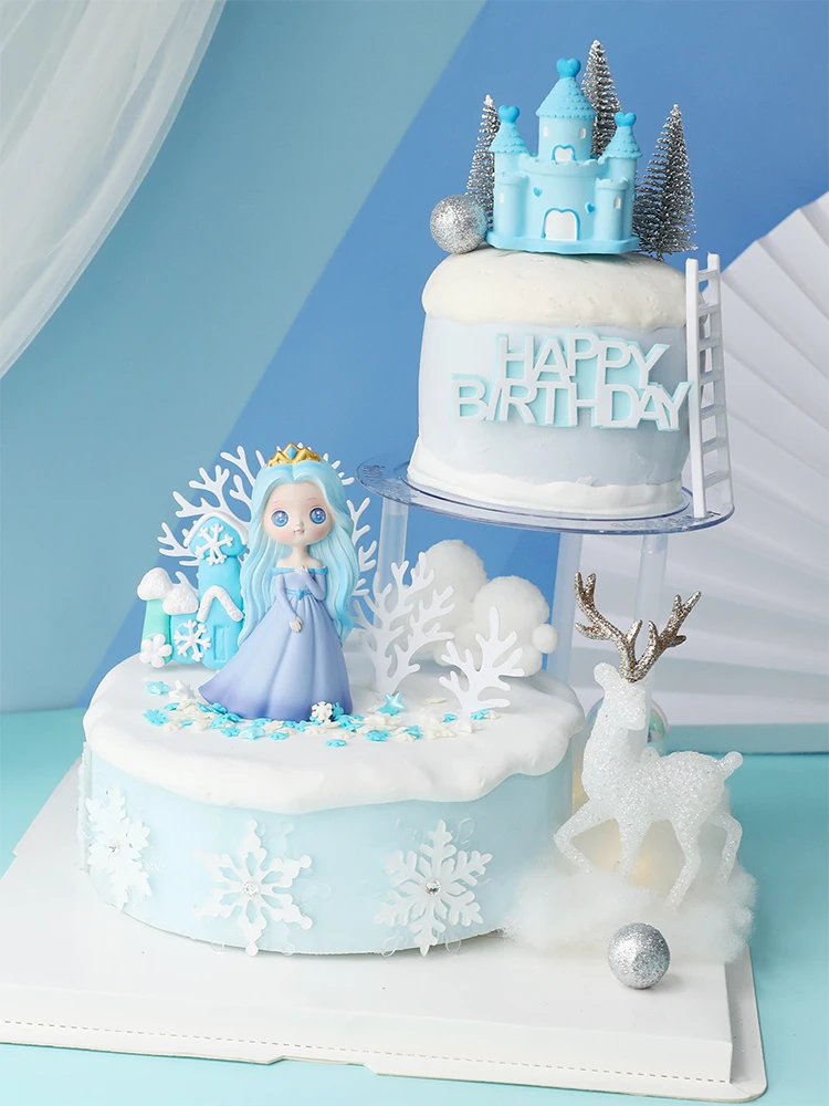 Frozen Castle Cake Topper