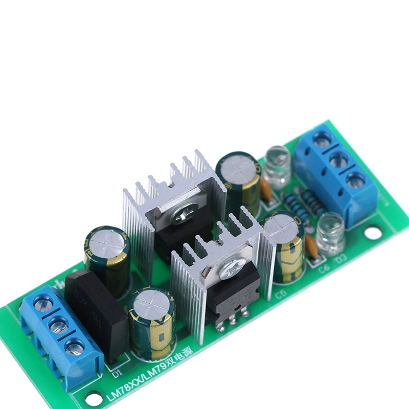 DC-15-24V-LM7812-LM7912-12V-Dual-Voltage-Regulator-Rectifier-Bridge ...